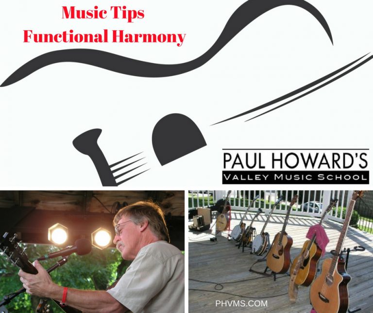 Functional Harmony – Music Tips – Chord Progression – Paul Howard's ...